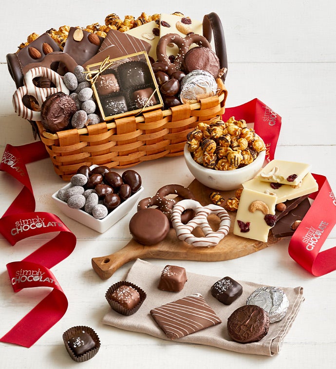 Simply Chocolate® Splendid Sweets Basket