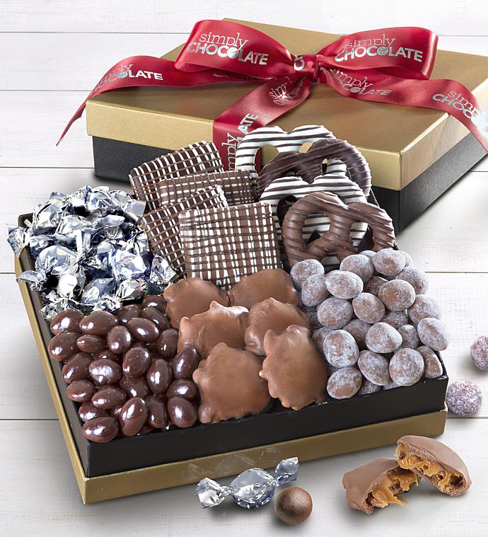 Simply Chocolate Deluxe Indulgences Gift Box | Simply Chocolate