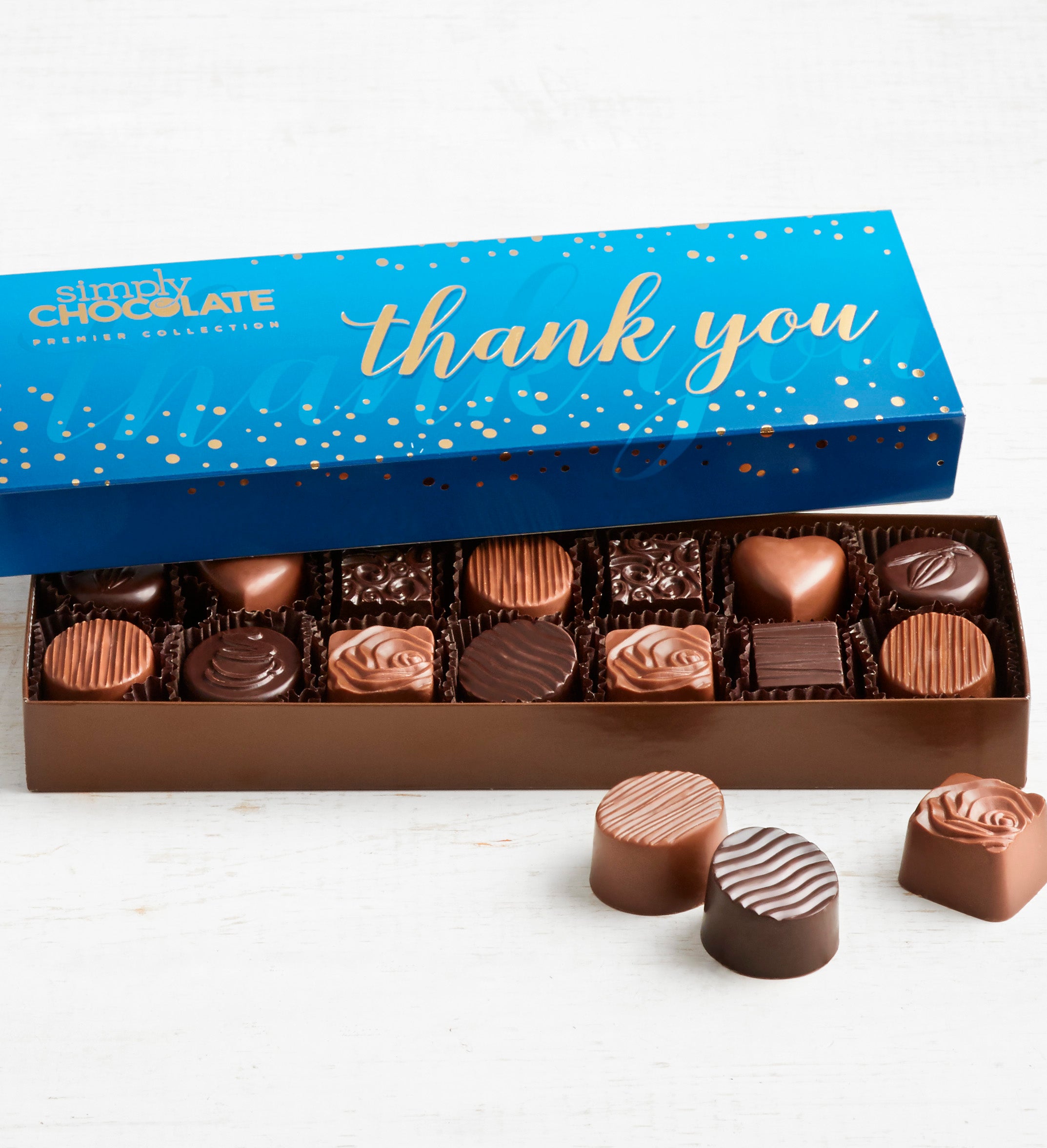 Thank You Chocolate Gift Baskets| Chocolate Thank You Gift Box | Simply ...