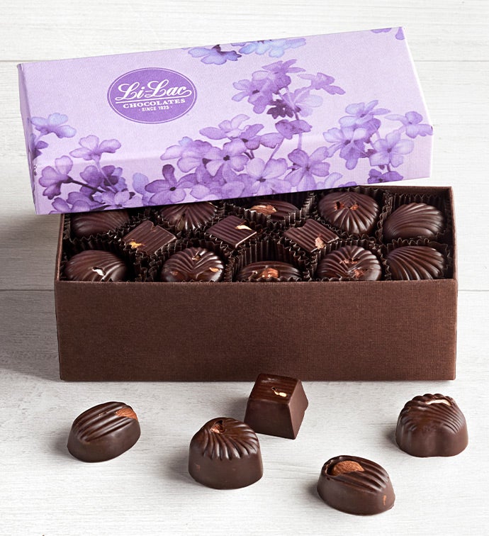 Li-Lac Chocolates 26 pc Continental Assortment | SimplyChocolate.com